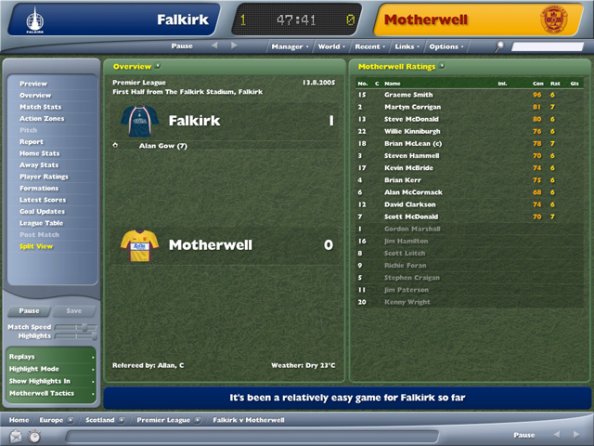 Football Manager 06 Anmeldelse - Gamereactor - Football Manager 2006 ...