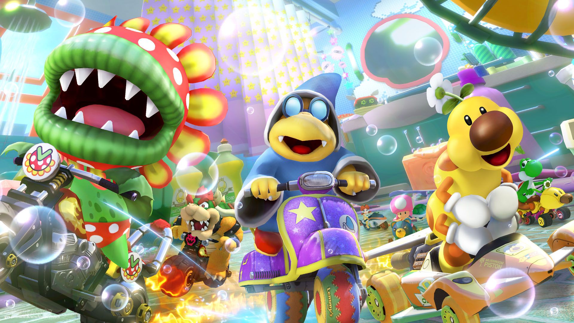 Mario Kart 8 Deluxe viser frem nye figurer og bane