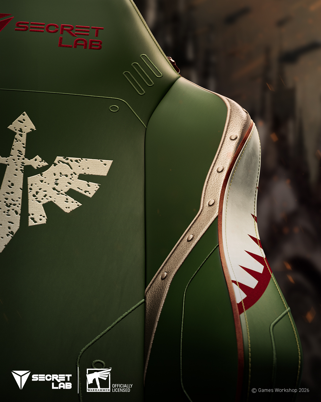 Secretlab avduker nye Warhammer 40,000 Titan Evo og skins - - Gamereactor