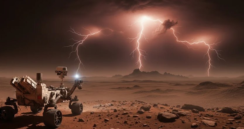 NASA oppdager lyn på Mars for første gang - - Gamereactor