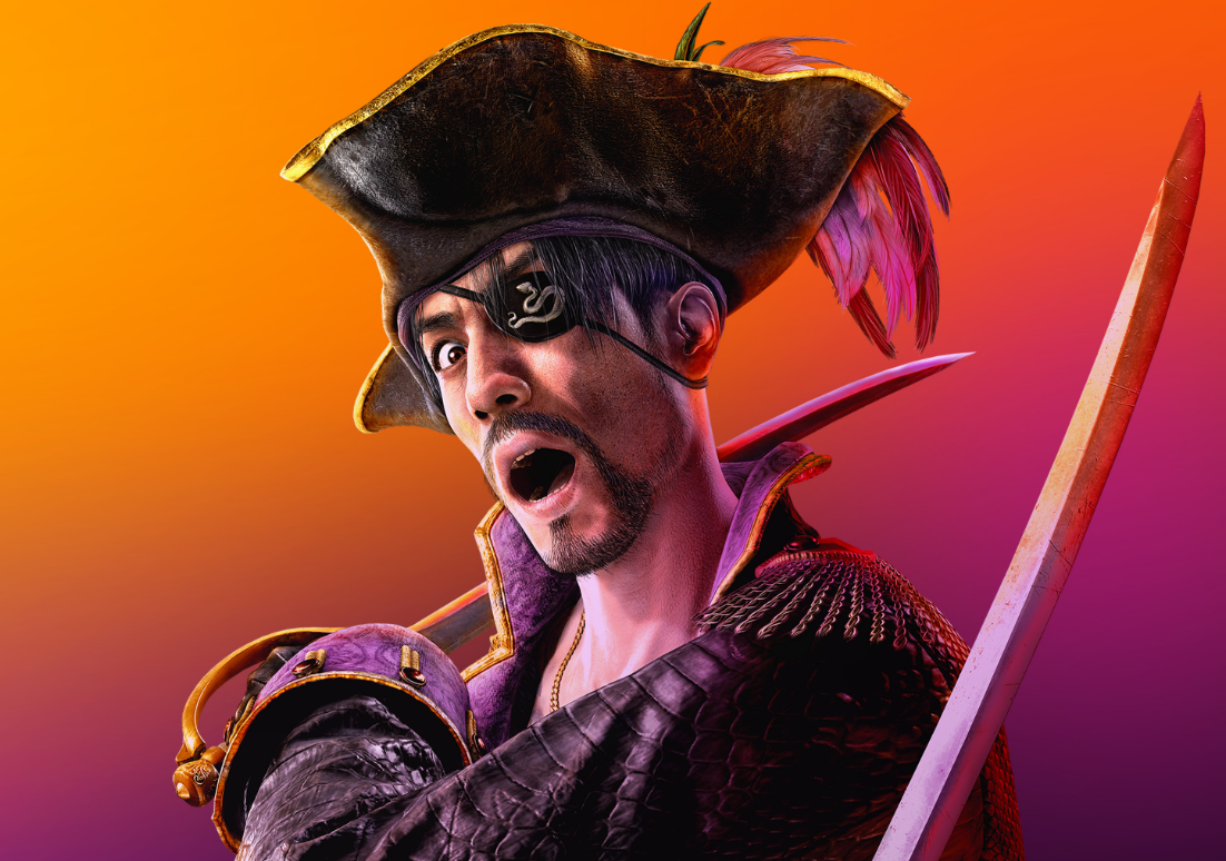 Slik ser sjøkamper ut i Like a Dragon: Pirate Yakuza in Hawaii