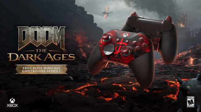 Xbox viser frem helvetes flotte Doom-kontrollere - Doom: The Dark Ages ...