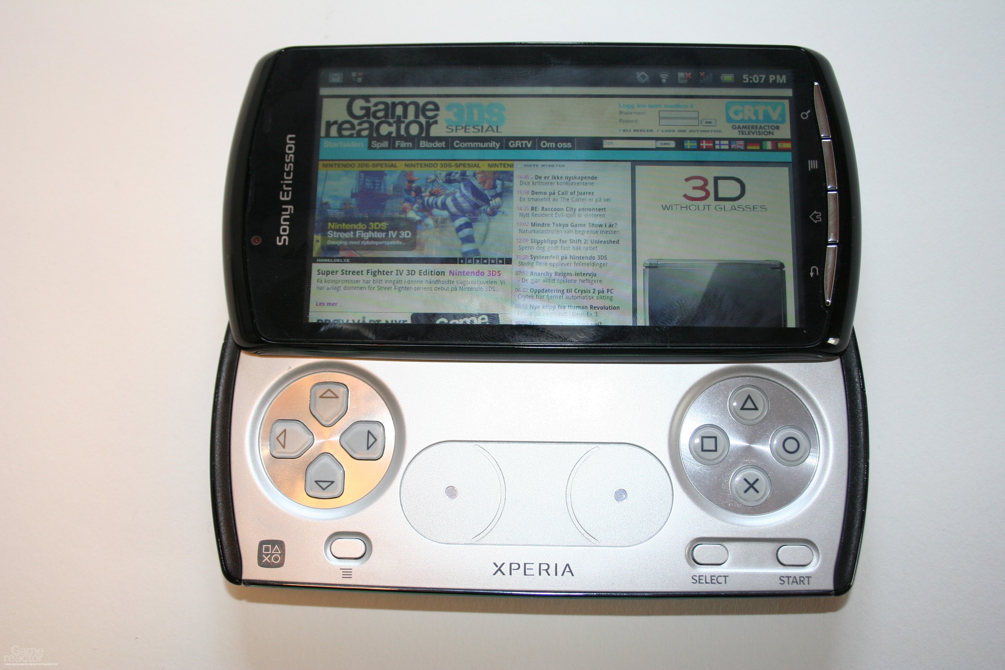 Test: Sony Ericsson Xperia Play - Sony Ericsson Xperia Play R800i ...