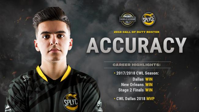 Accuracy overføres til Splyce sitt Call of Duty-lag - Call of Duty ...