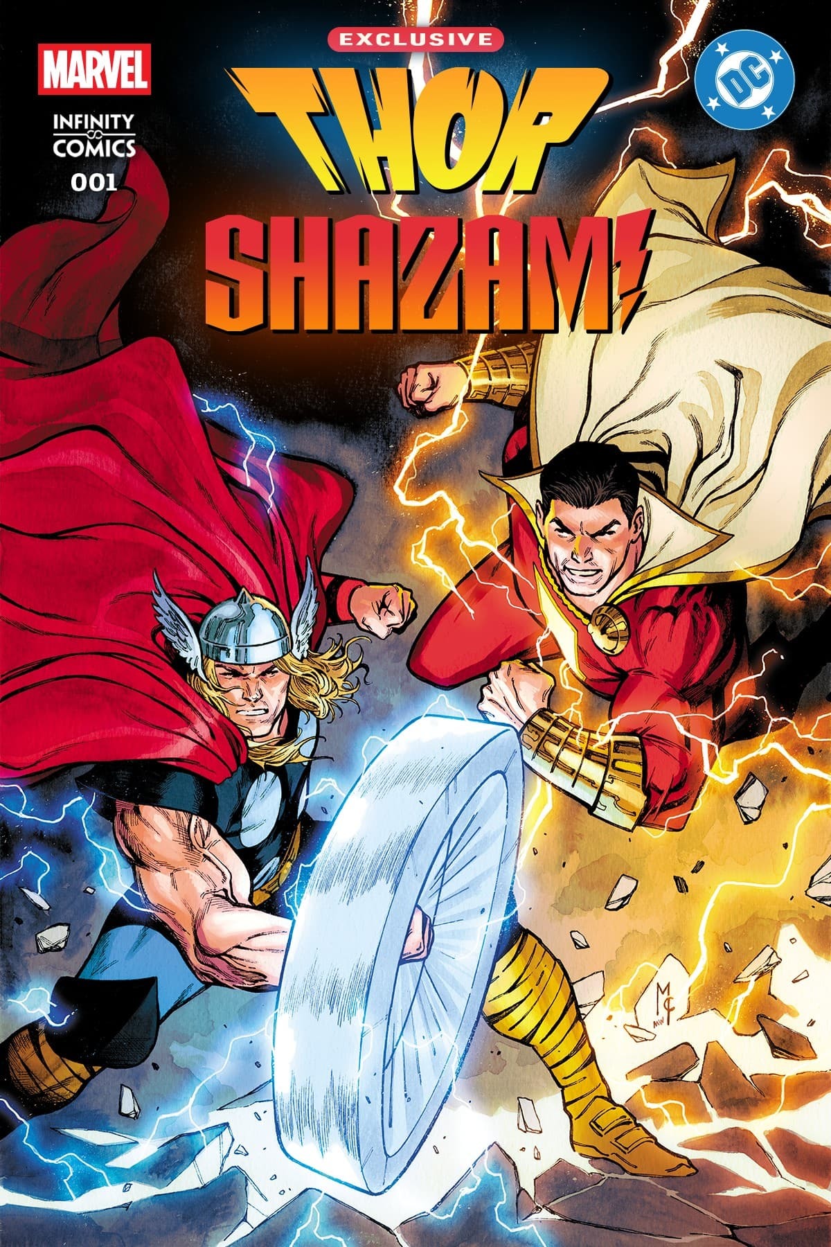 Forvent dårlig vær i Thor og Shazams crossover-tegneserie - - Gamereactor