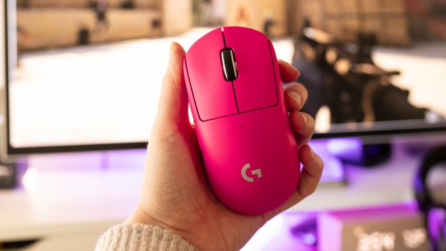 Test: Logitech G Pro X Superlight (Rosa)