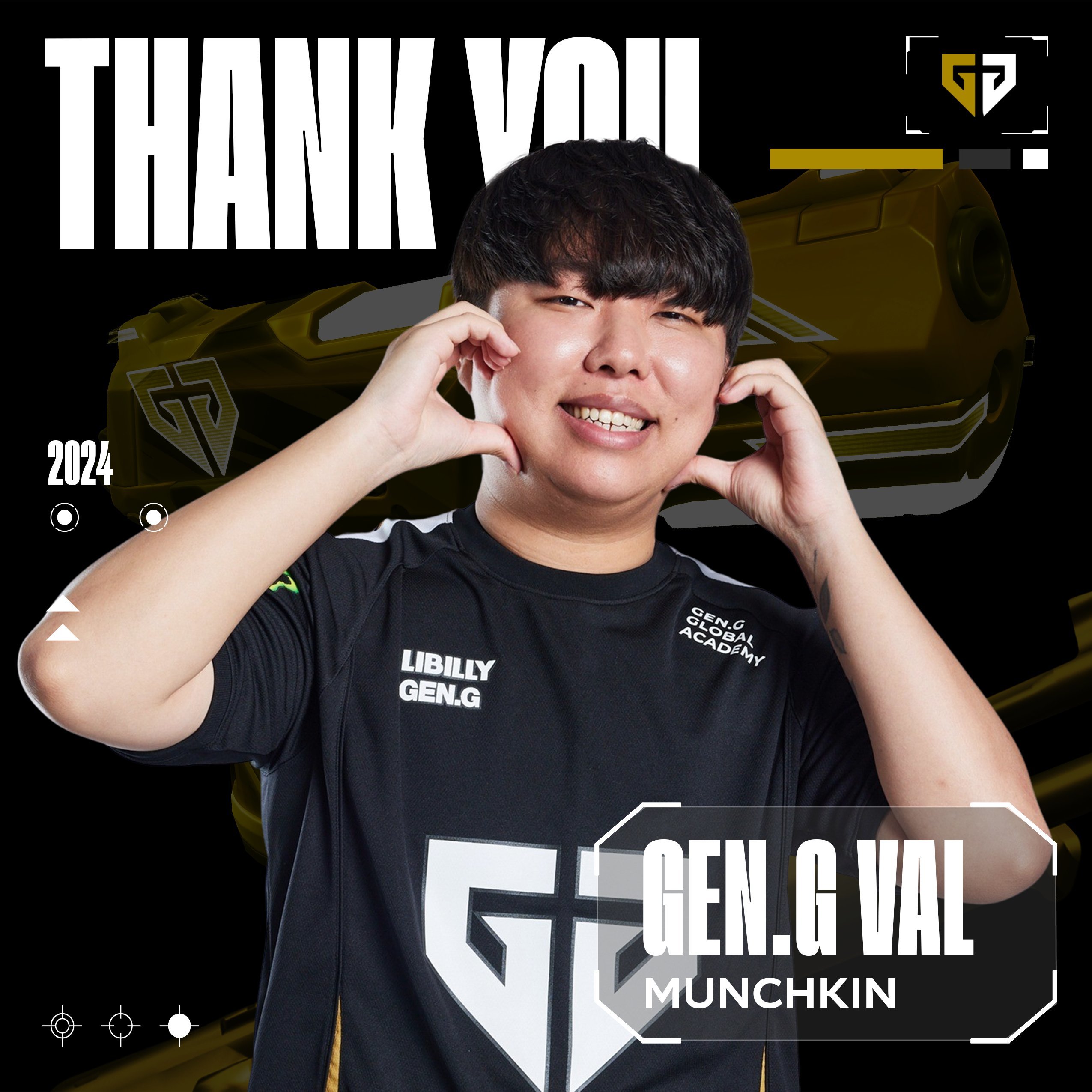 Gen.G Esports kutter tre medlemmer av sitt Valorant -team