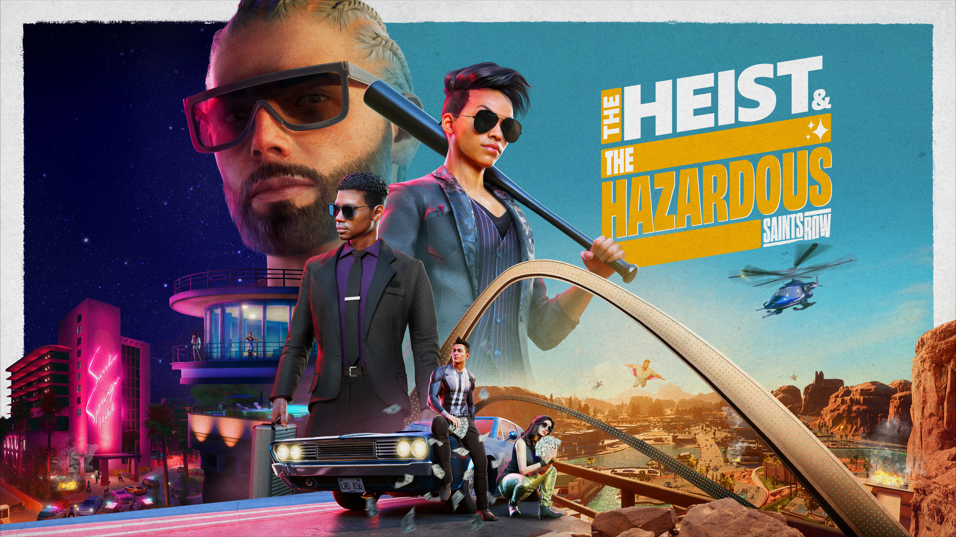 Saints Row's The Heist og The Hazardous utvidelsen til å debutere neste uke