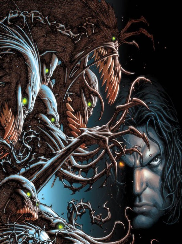 Masse fet artwork fra The Darkness