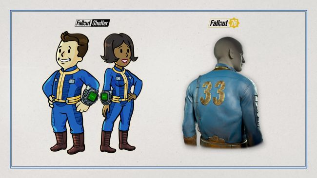 Få Vault 33-jumpsuiten gratis i Fallout Shelter og Fallout 76