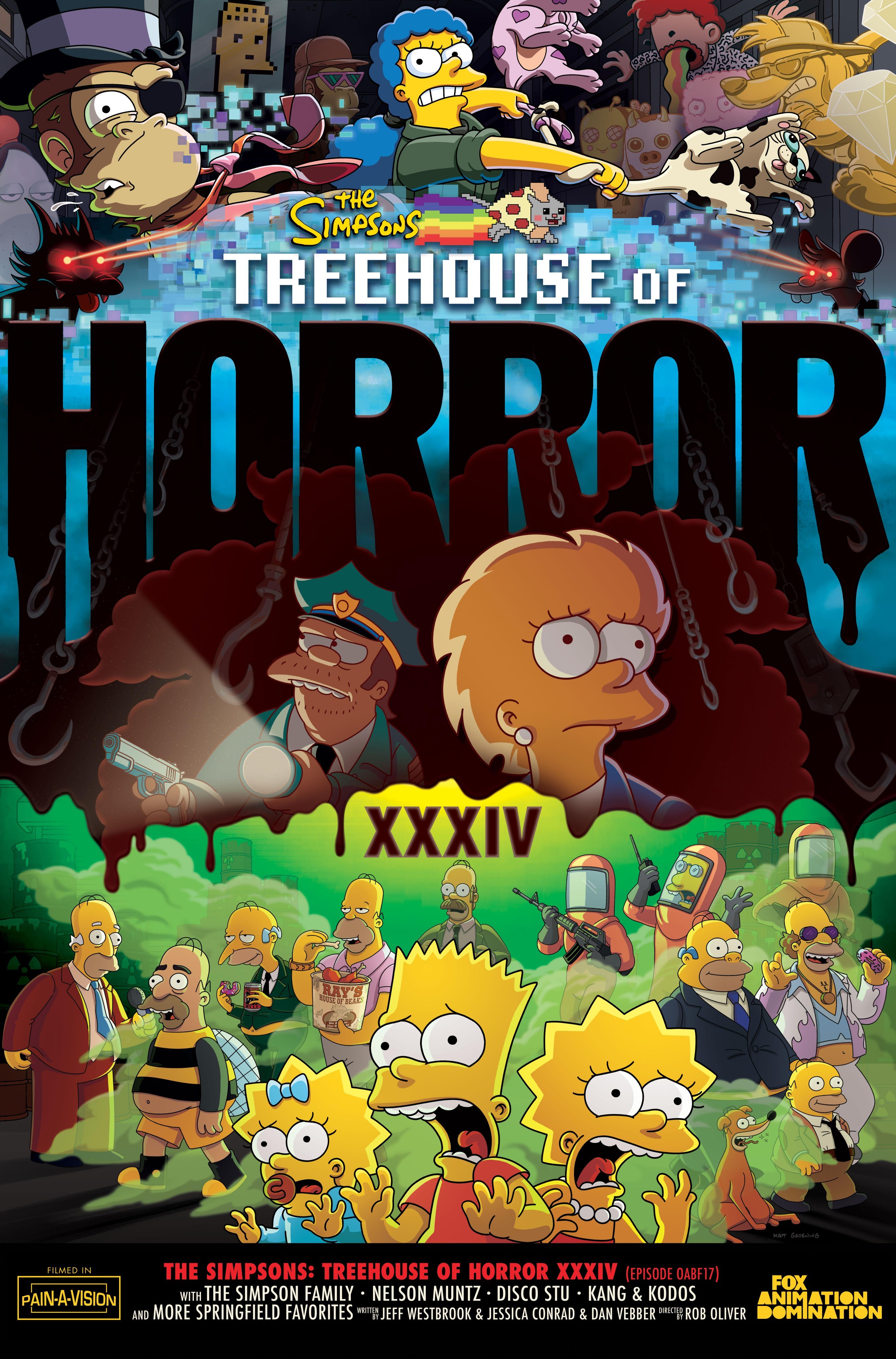 Synopsis for Treehouse of Horror XXXIV har blitt avslørt - The Simpsons ...