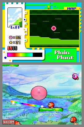 Kirbys Canvas Curse Anmeldelse - Gamereactor - Kirby Power Paintbrush - Gamereactor