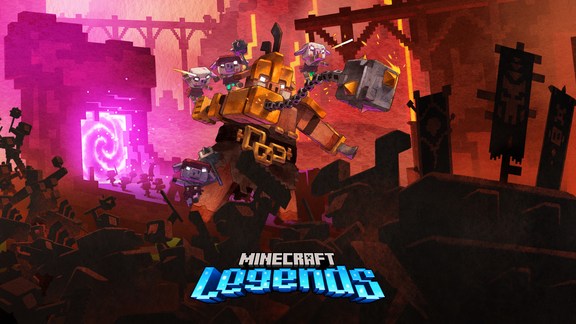 Minecraft Legends-trailer minner oss på å forhåndsbestille