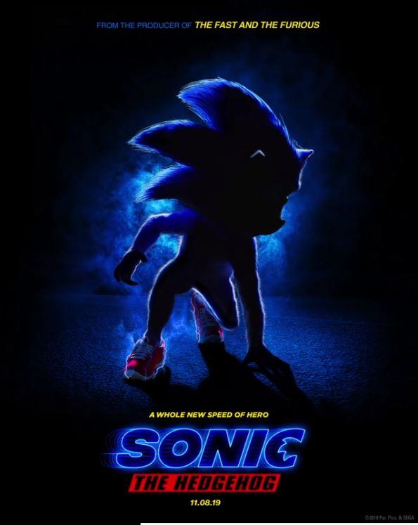 Her er første glimtet av Sonic i Sonic the Hedgehog-filmen
