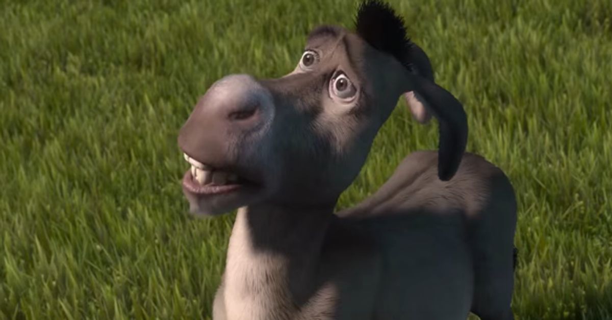 Eselet som var modell for Donkey i Shrek har gått bort