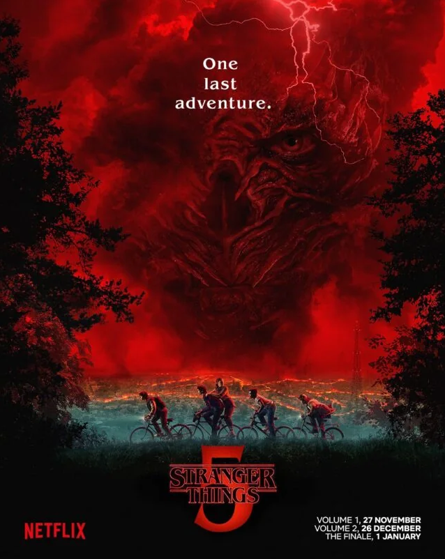 Stranger Things gjør seg klar for siste sesong - plakaten er ute nå ...