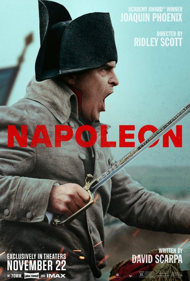 Napoleon ser allerede ut som et klassisk Ridley Scott-historisk epos
