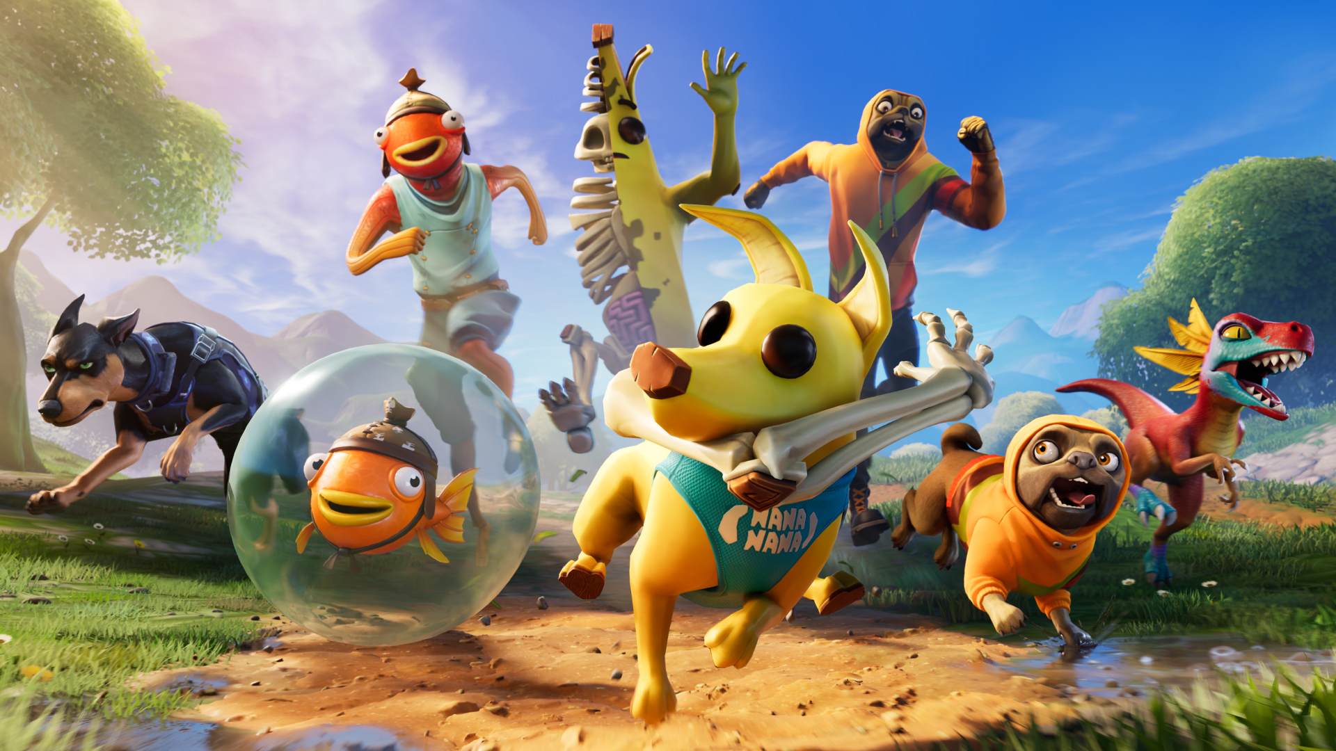Fortnite introduserer kjæledyrkompanjonger kjent som Sidekicks