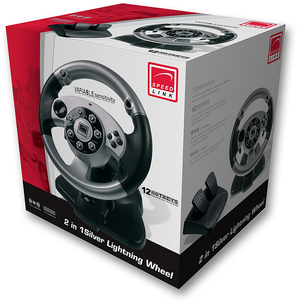 Test: Speed Link Silver Lightning Wheel - Speed Link Silver LIghtning ...