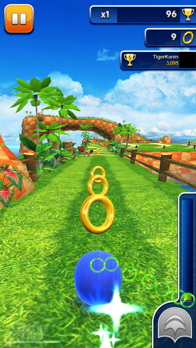 Sonic Dash Anmeldelse - Gamereactor