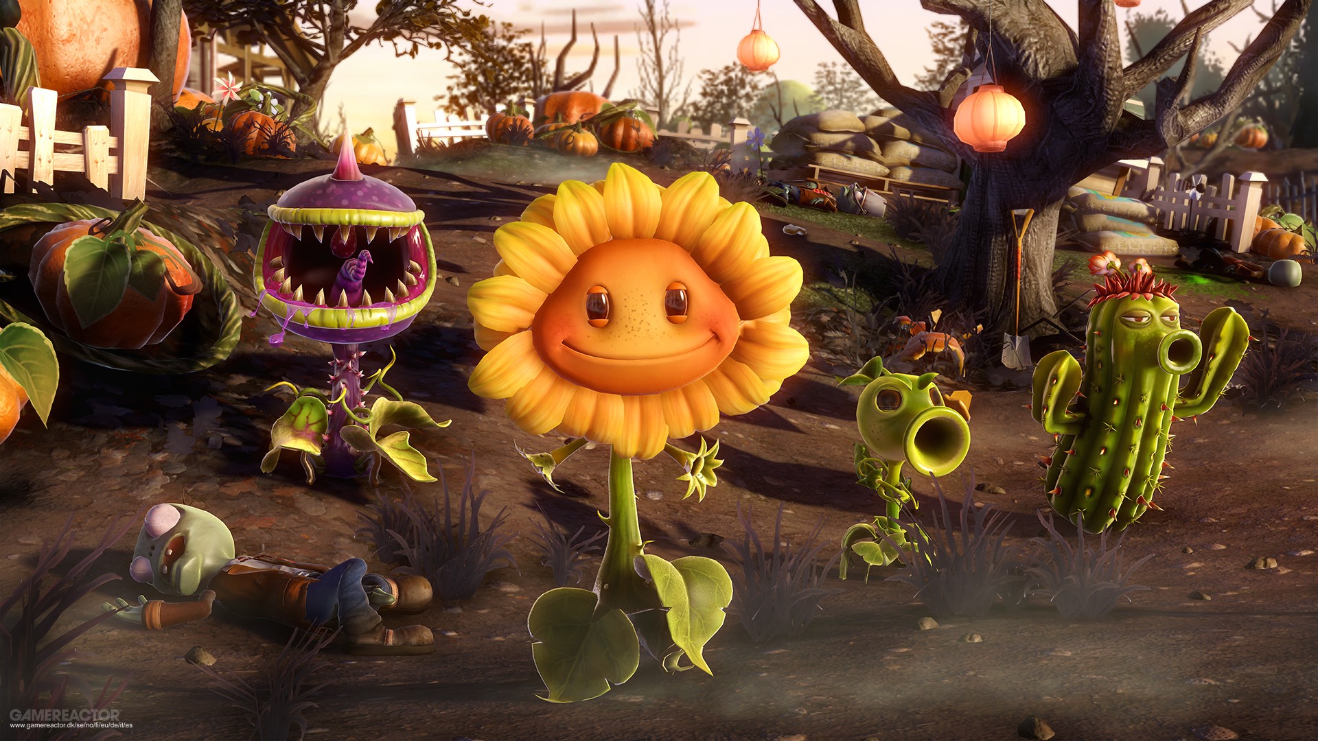 Plants vs Zombies: Garden Warfare ute til PC