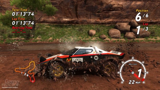 Flere screens fra Sega Rally