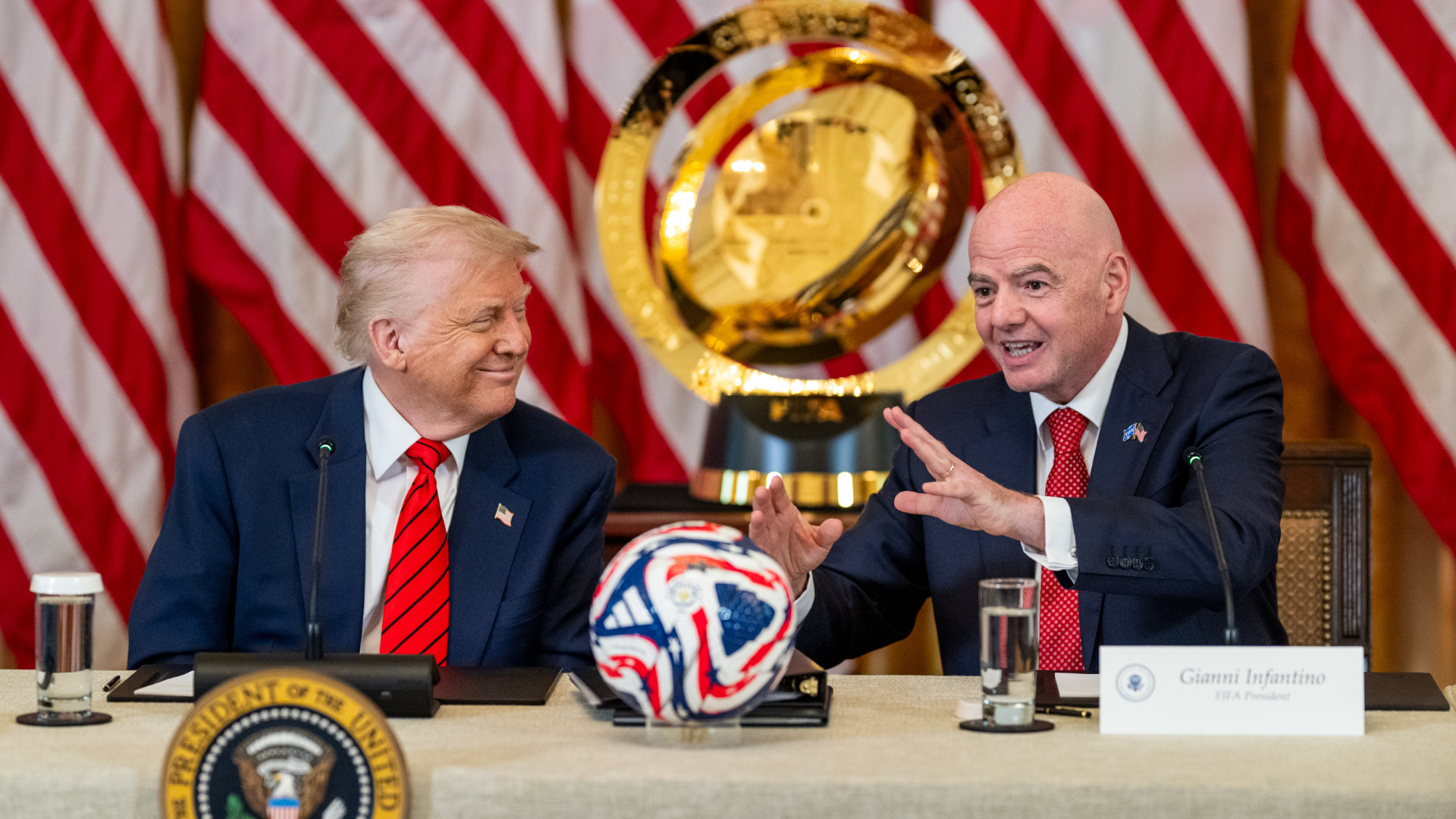 Donald Trump var ikke klar over at Russland ble utestengt fra fotball ...