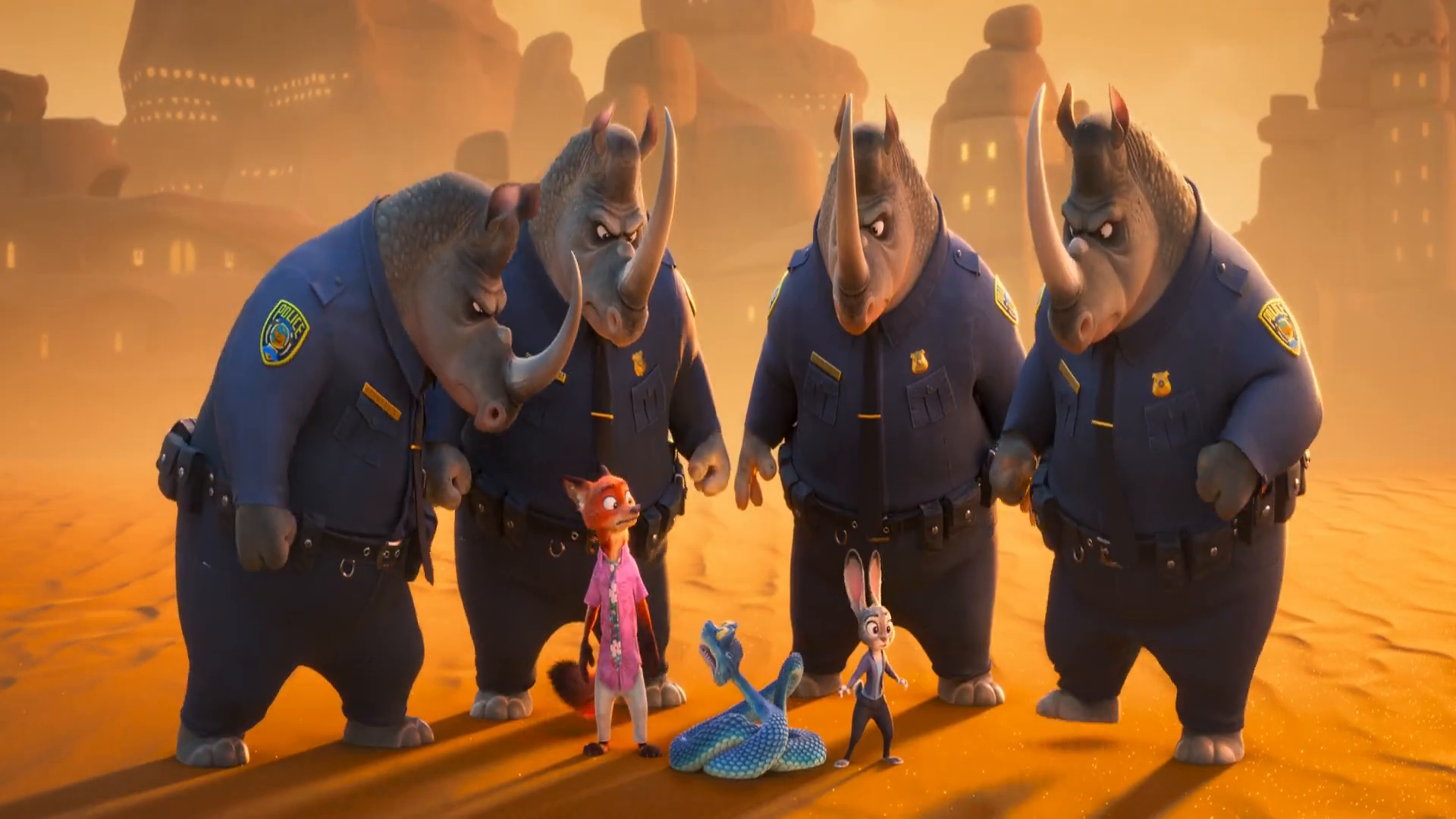 Judy og Nick går undercover i den første traileren til Disneys ...