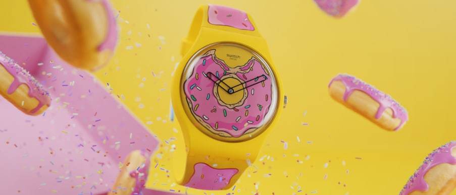 Swatch har avduket en The Simpsons-klokke. - - Gamereactor