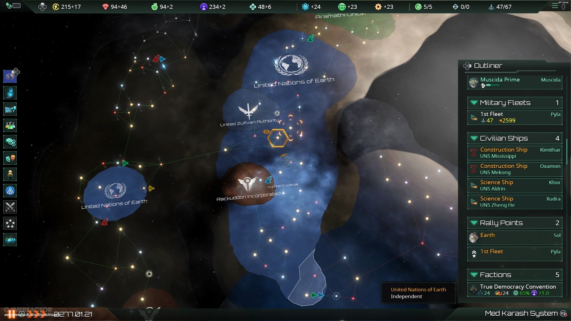 Stellaris: Console Edition - Gamereactor Norge