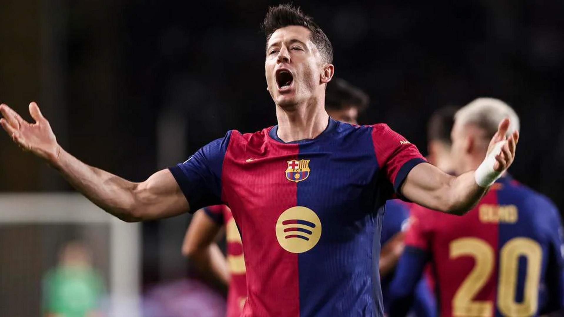 Barcelona-spillere skal ha sett seg lei på Robert Lewandowskis ...