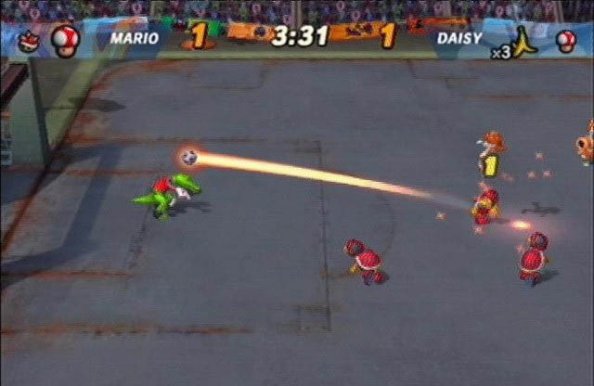 Mario Smash Football - screens